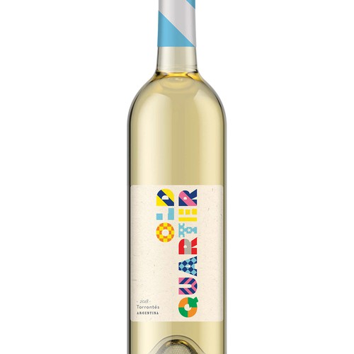 Argentinian Torrontes White Wine Label | Product label contest