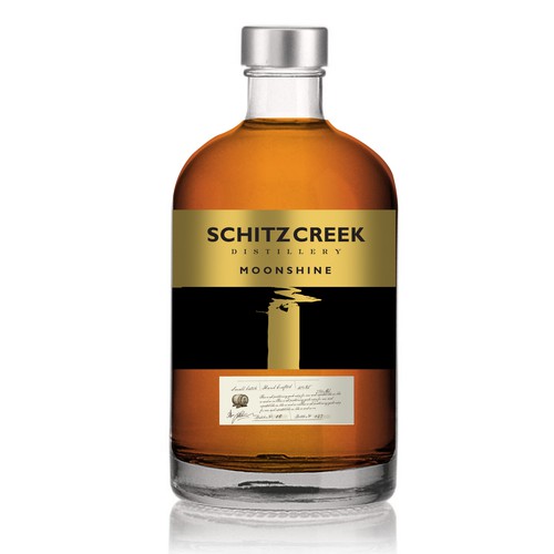 Schitz Creek Distillery Label Design | Product label contest