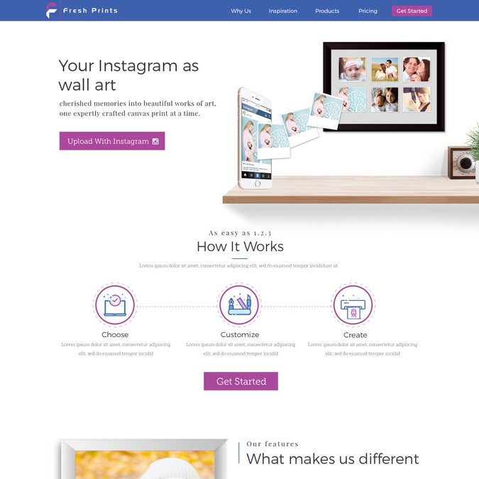 Custom Canvas Design Site Needs cool new age design | Web page design ...