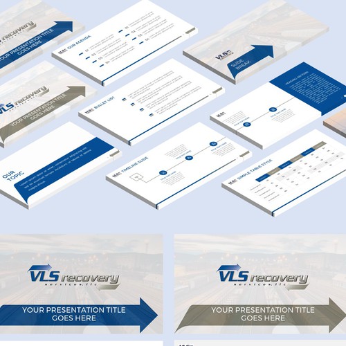 Designs | VLS Recovery Services | PowerPoint template contest