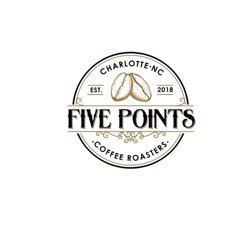 Design a logo for Five Points Roasters! An up and coming coffee ...