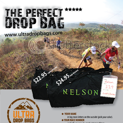 Create a sales flyer for Ultra Drop Bags | Print or packaging design ...