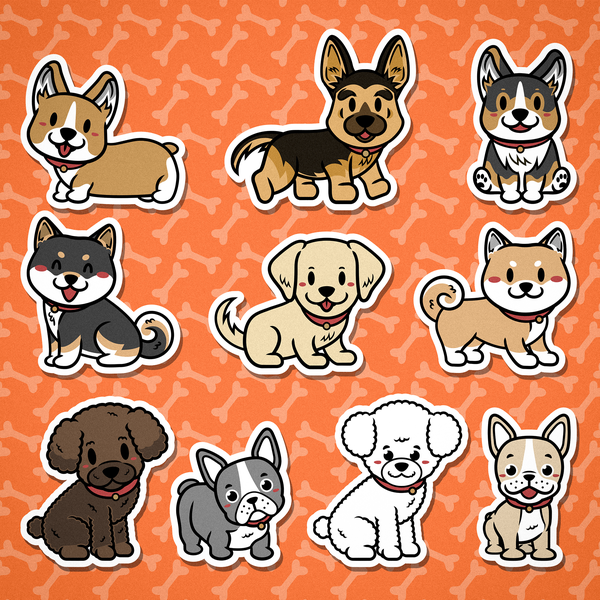 Stickers about dogs on adventures | Sticker contest | 99designs