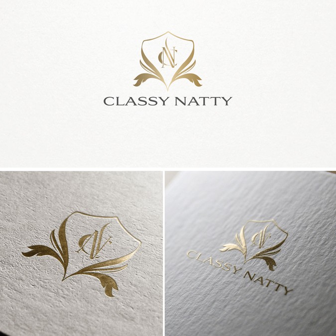 Classy Natty Logo, 18th century inspired posh products | Logo design ...