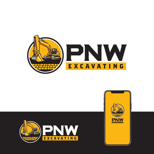 Designs | Excavating and Rock Retaining Wall | Logo design contest