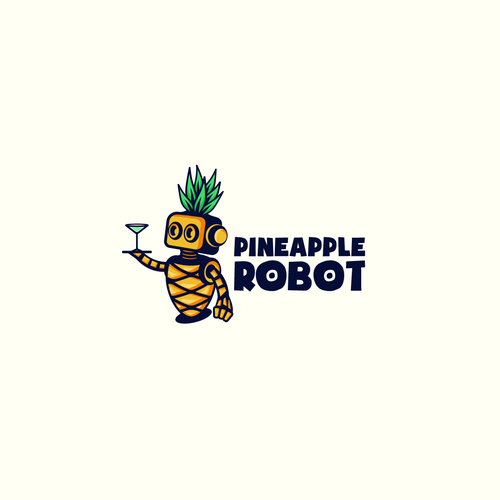 Designs | Pineapple Robot Bar in Maui needs a LOGO!!! | Logo design contest