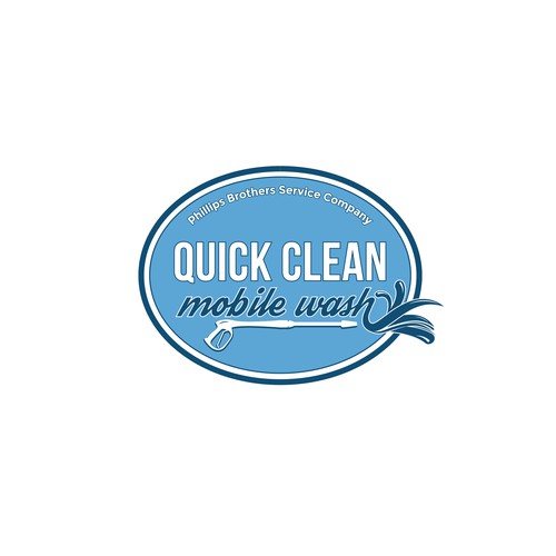 Quick Clean Pressure Washing Company | Logo design contest