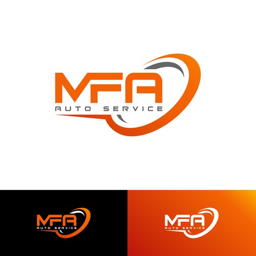 Outstanding Auto service logo for MFA groups | concurso Logotipos