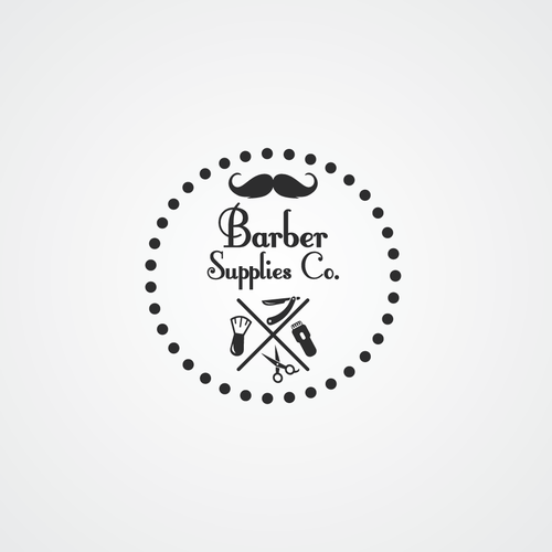 Logo and Visuals for Barber Supplies Co. | Logo design contest