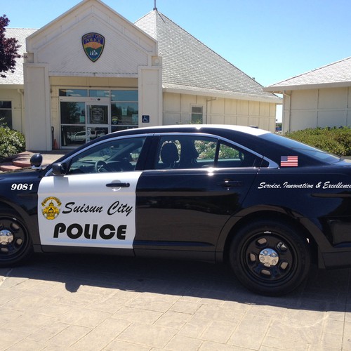 New Police Car Graphics Package for Suisun City Police | Signage contest