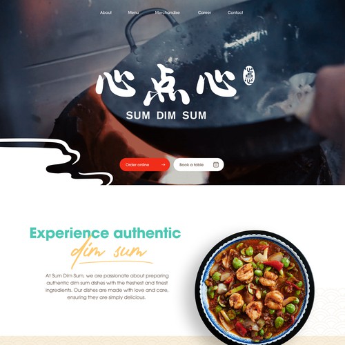 Designs | Top Authentic Chinese Restaurant Website | Web page design ...