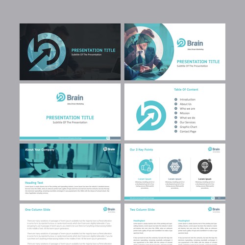 Design a Credentials Presentation for innovative Consulting Firm ...