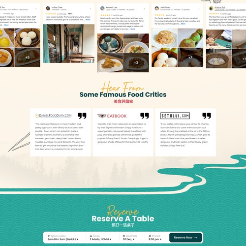 Designs | Top Authentic Chinese Restaurant Website | Web page design ...