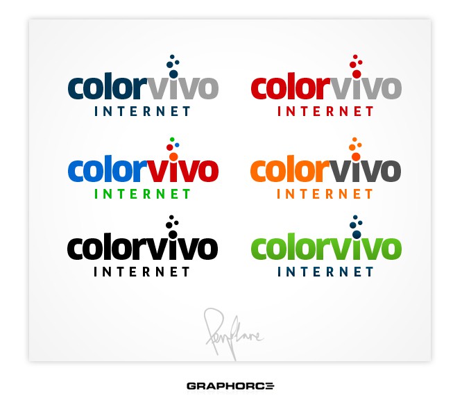 Color Vivo Internet | Logo design contest