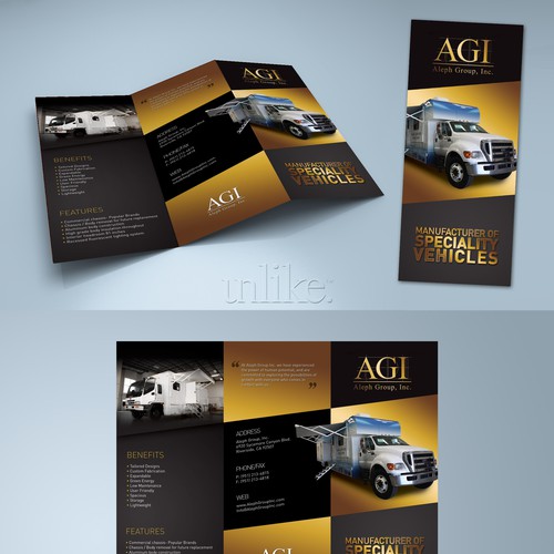 Designs | AGI Tri-Fold | Postcard, flyer or print contest