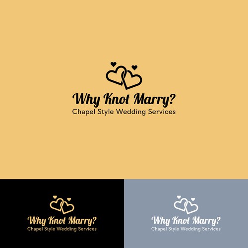 "Why Knot Marry" Wedding Chapel Services | Logo design contest