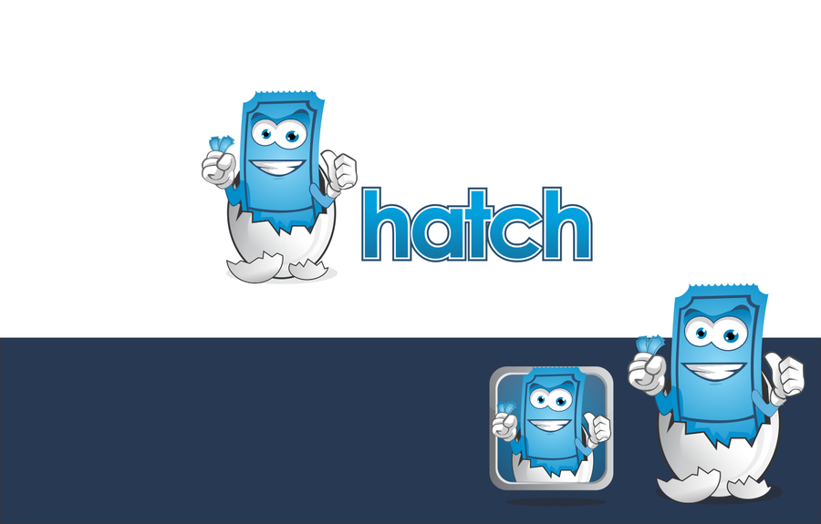Create a concise character driven logo based on the word Hatch. | Logo ...