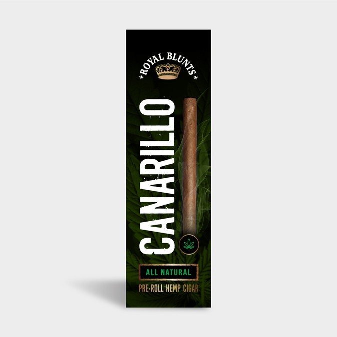 Cannabis Pre-roll Hemp Cigar | Product label contest