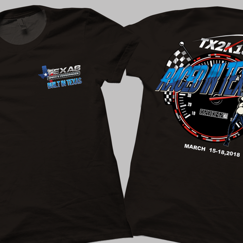 Texas Speed / Texas 2k Racing Event Shirt | T-shirt contest