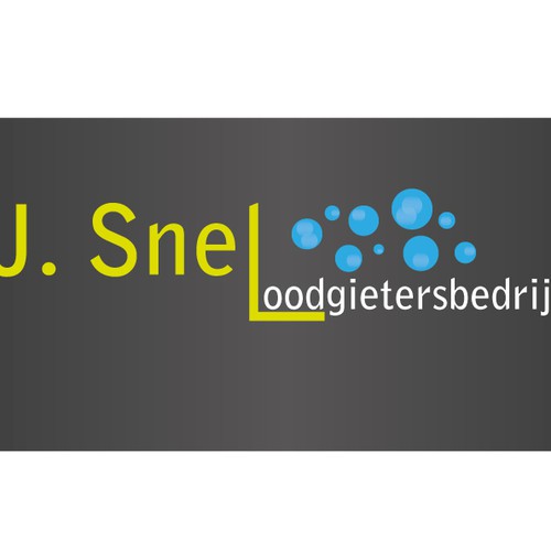 logo voor Loodgietersbedrijf J.Snel | Logo design contest