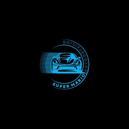 Super Mario Auto Detailing | Logo design contest