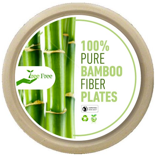 Package design needed for bamboo disposable plates | Product packaging ...