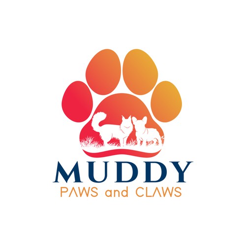 Designs | Muddy Paws and Claws | Logo design contest