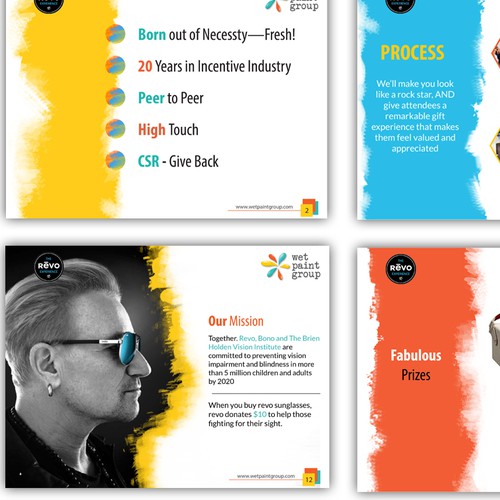 Designs | Revo + Bono Buy Vision Give Sight Presentation | PowerPoint ...
