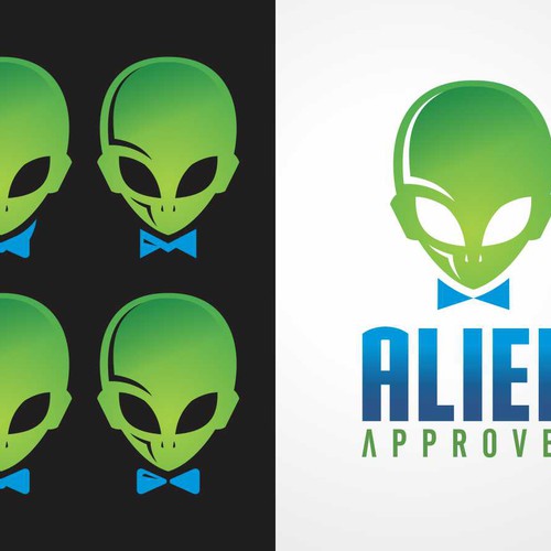 Designs | Create a Alien Approved logo for apparel brand | Logo design ...