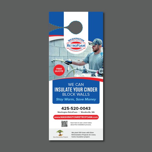 Designs | Washington RetroFoam Door Hanger 1 | Postcard, flyer or print ...
