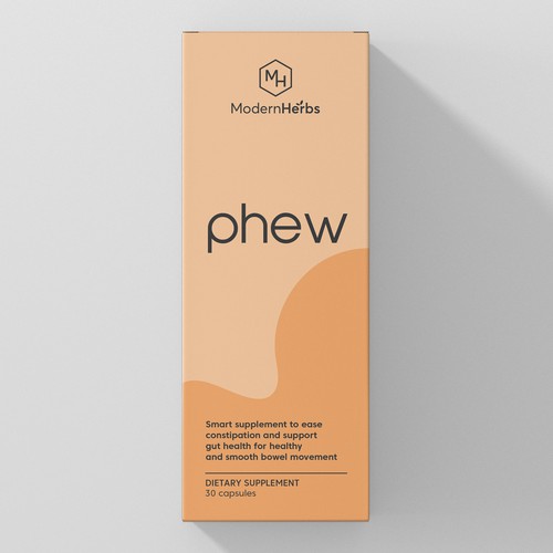 Designs | Modern herbal wellness brand. Supplement for constipation ...