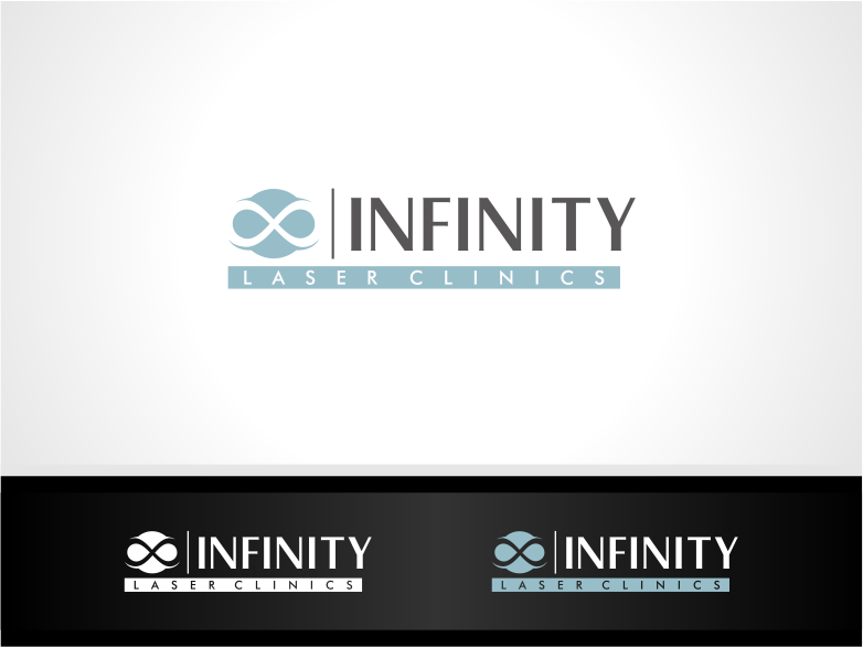 sleek elegant logo with infinity symbol | Logo design contest