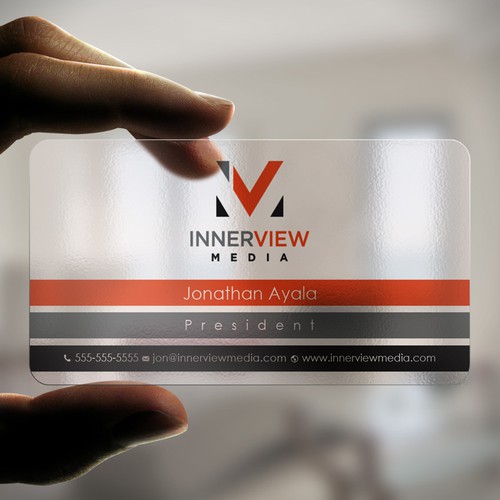 Designs | Business Card Design for InnerView Media | Business card contest