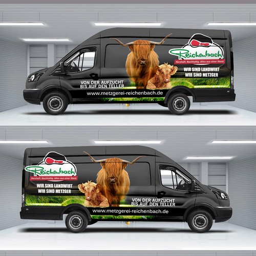 Designs | Enviroment friendly Butcher Car Design | Car, truck or van ...