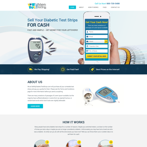 Create cool looking and engaging website for buying medical supplies ...