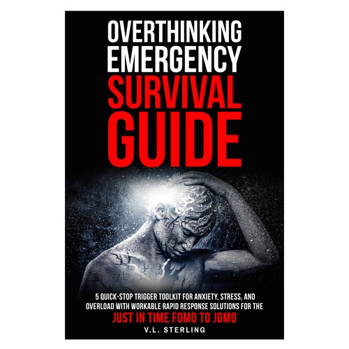 Designs | THE Overthinking Emergency Survival Guide | Book cover contest