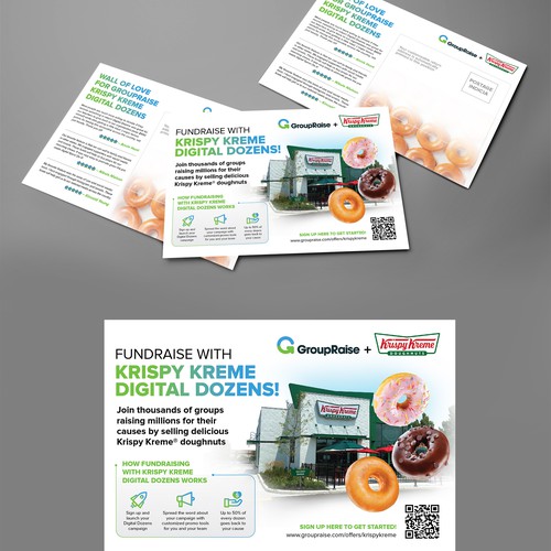 Designs | Postcard Design to Promote Community Program to Local Non ...