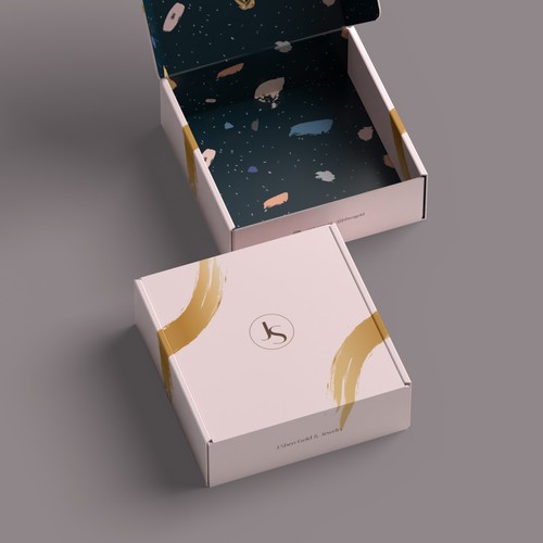 Designs | An elegant IG-worthy mailer box design for a young gold and ...