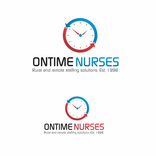 Designs | logo and business card for Ontime Nurses | Logo & business ...