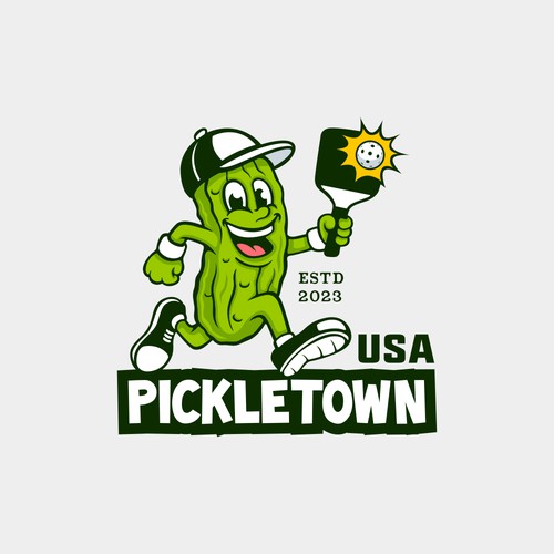 Designs | Pickletown USA -- Pickleball | Logo design contest