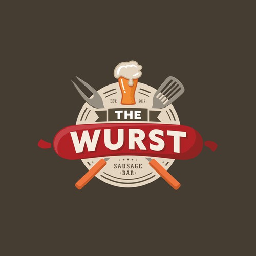 The Wurst, A Sausage Bar is in need of a logo | Logo design contest