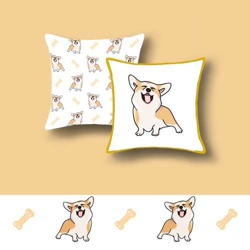 Designs | Corgi dog breed illustrations | Illustration or graphics contest