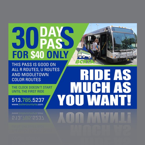 Make us Look Better than Uber or Lyft | Postcard, flyer or print contest