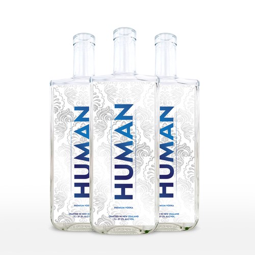 Designs | HUMAN Vodka - we are all HUMAN | Product label contest