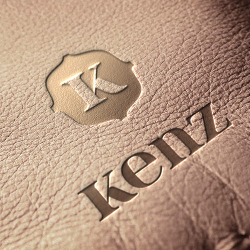 Design a new luxury logo for our company Kenz (leather handmade shoes ...