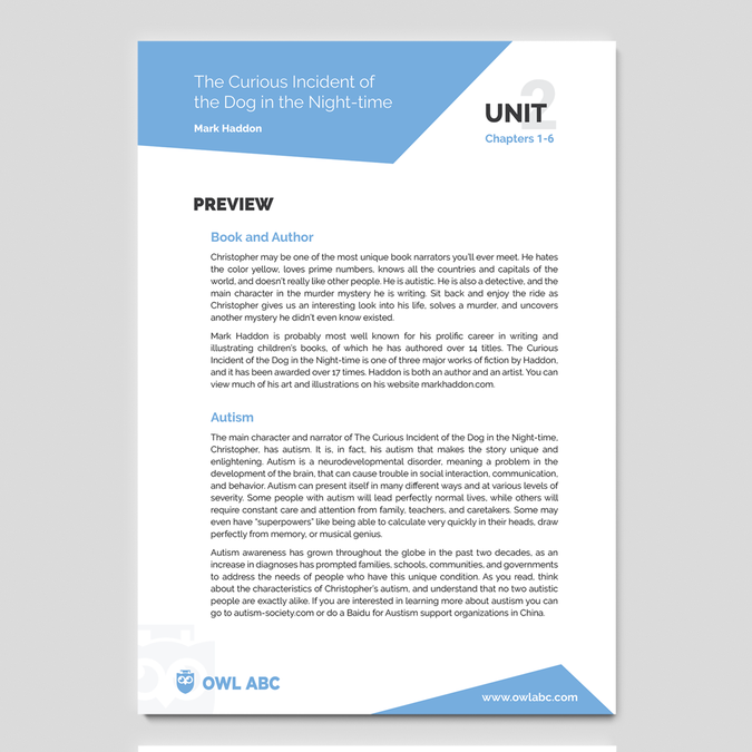 Design Reading Handout Template (potential for more work) | Other ...