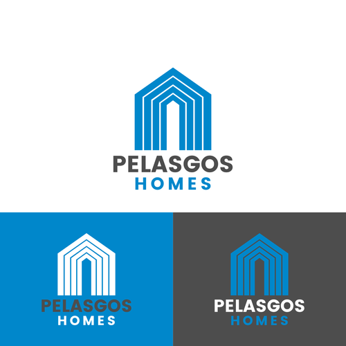 Create a modern concept logo for a steel frame construction company ...