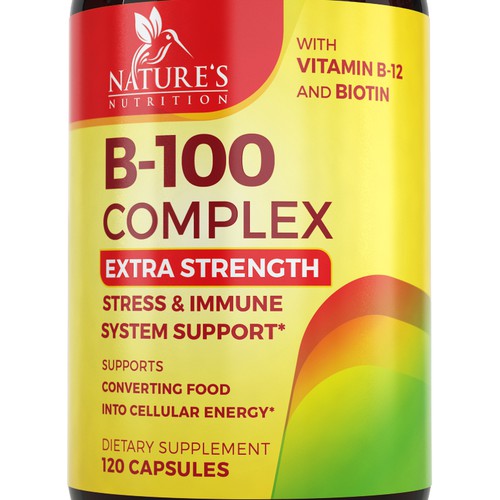 Designs | Extra Strength B-Complex Design Needed for Nature's Nutrition ...