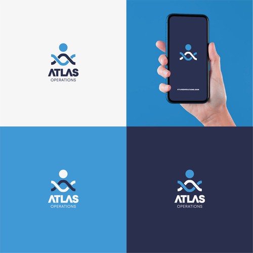 Designs | LOGO FOR "Atlas Operations" | Logo & brand guide contest