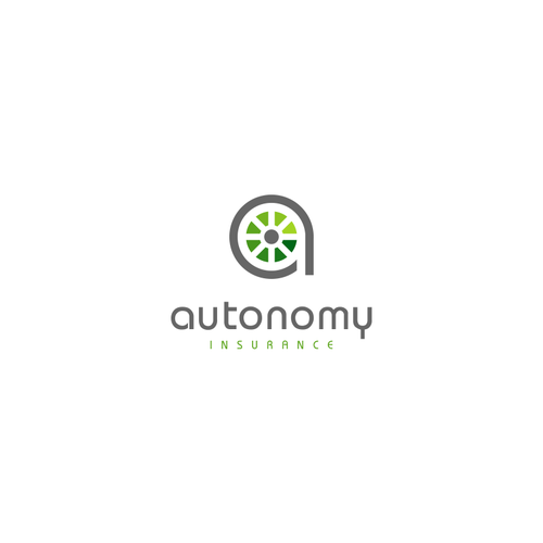 Create a modern/exciting logo for 'Autonomy Insurance' an automotive ...